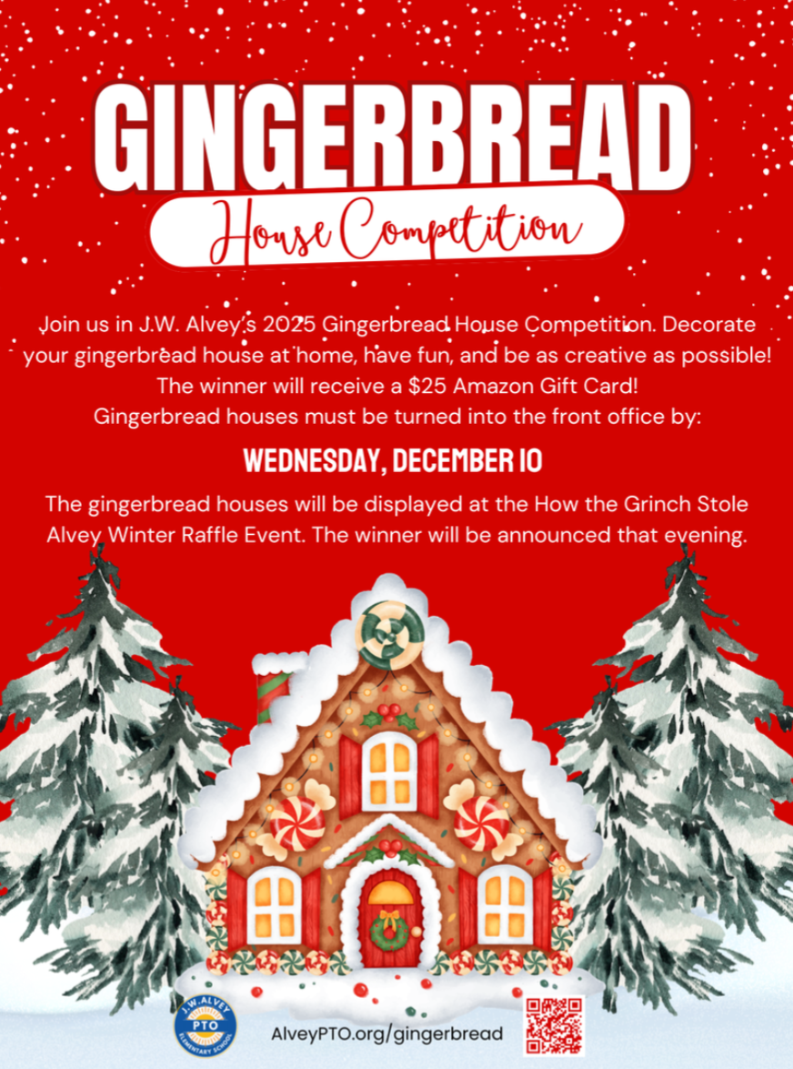 Gingerbread House Competition - Alvey Elementary School